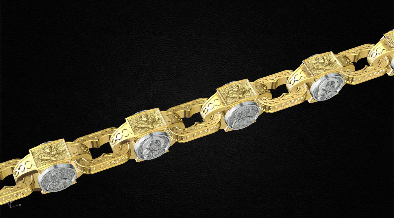 Chain link 3D model 3D printable | CGTrader