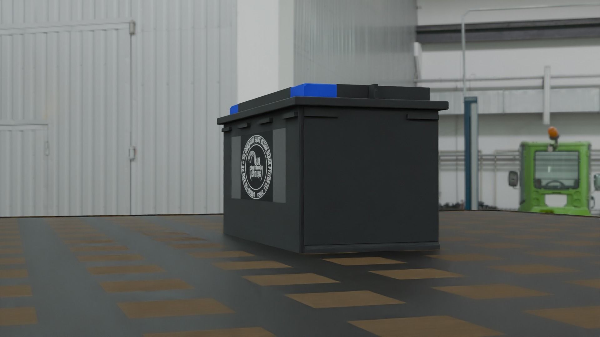 Car Battery free VR / AR / low-poly 3D model | CGTrader