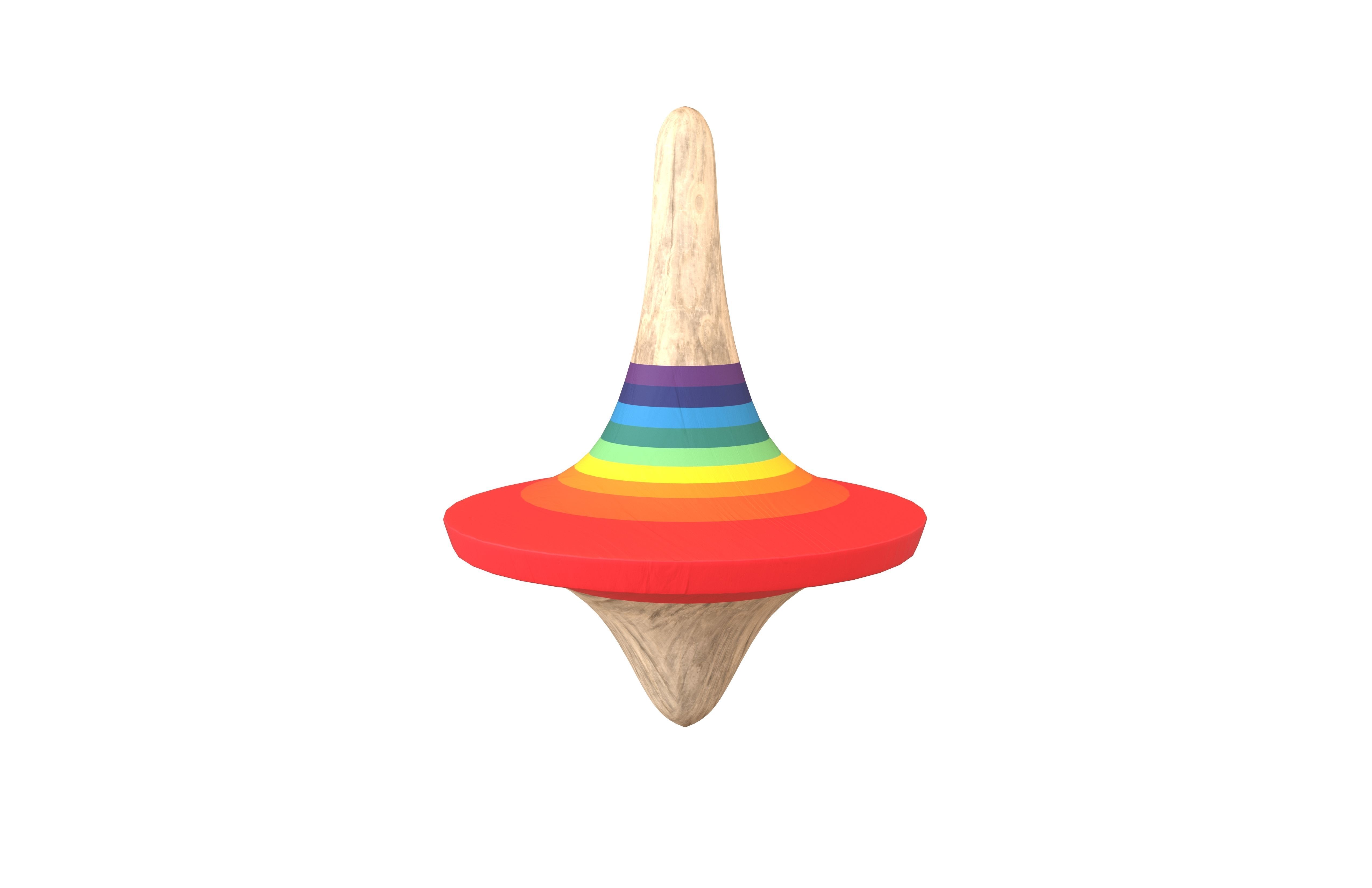 3D model Spinning Top V1 001 VR / AR / low-poly | CGTrader