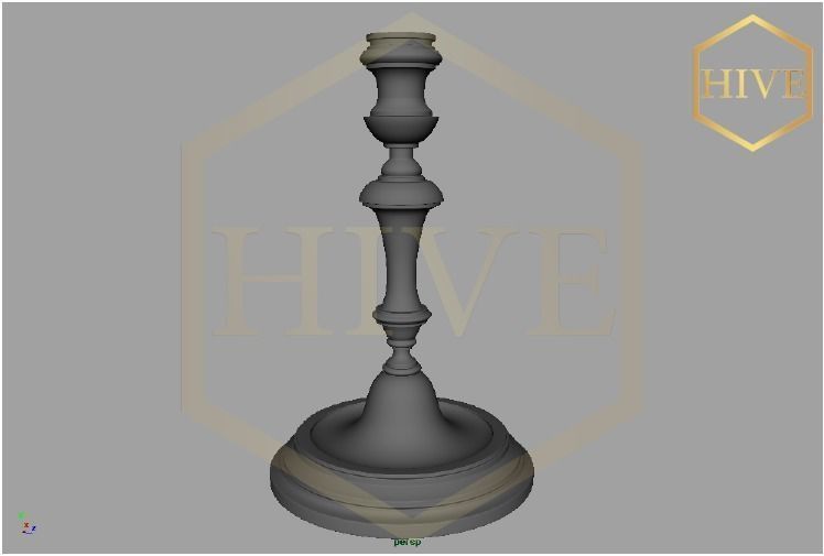 3d model decore candle stick stl 3D model | CGTrader