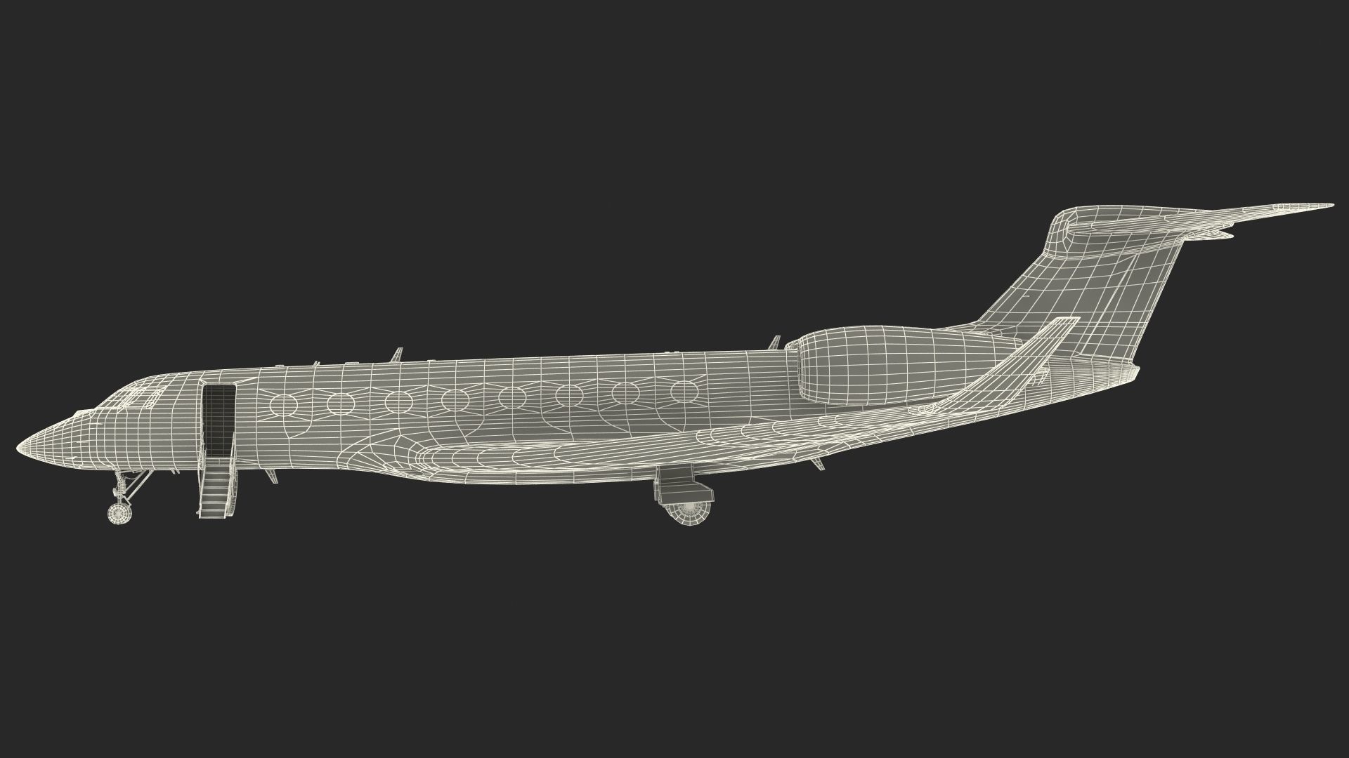 Gulfstream G800 Large Business Jet 3D model | CGTrader