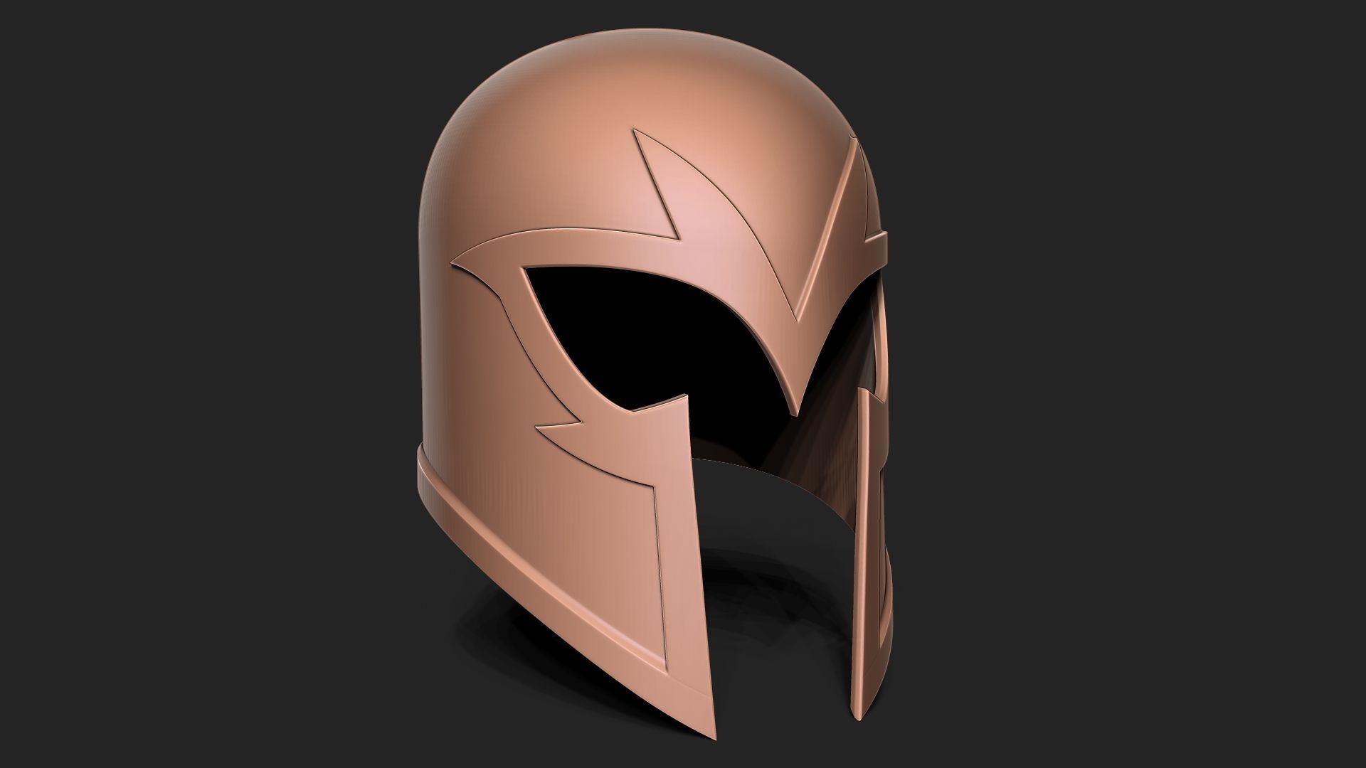 Magneto Helmet 3D model 3D printable | CGTrader
