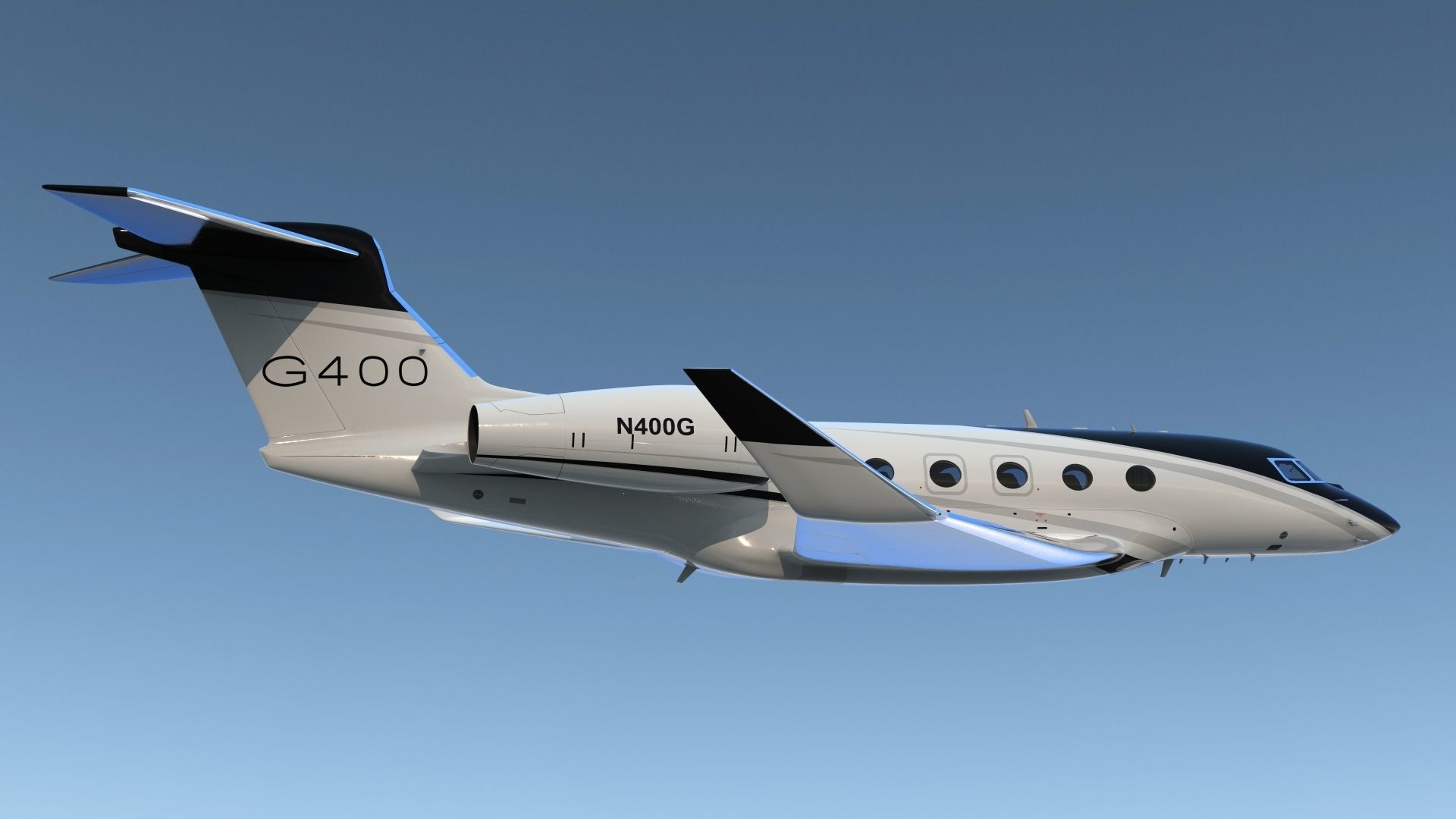 Gulfstream G400 Flight 3D model | CGTrader