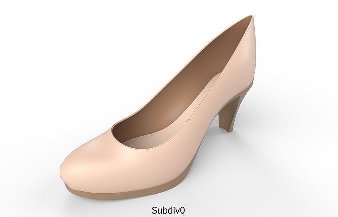 3D model Women Shoes M01 VR / AR / low-poly | CGTrader