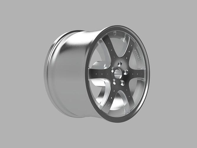 RAYS Forged 3D model 3D printable | CGTrader