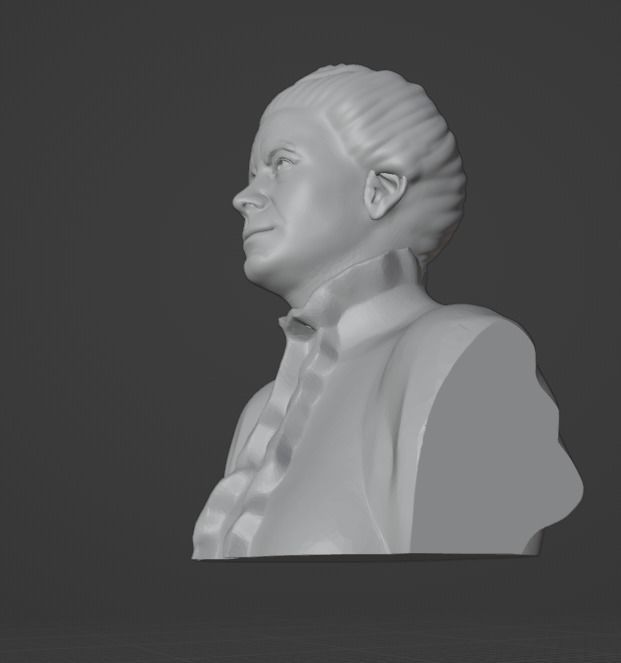 Selma Lagerlof 3D model 3D printable | CGTrader