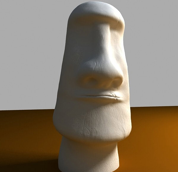 Moai Statue 3d Model 3D model | CGTrader