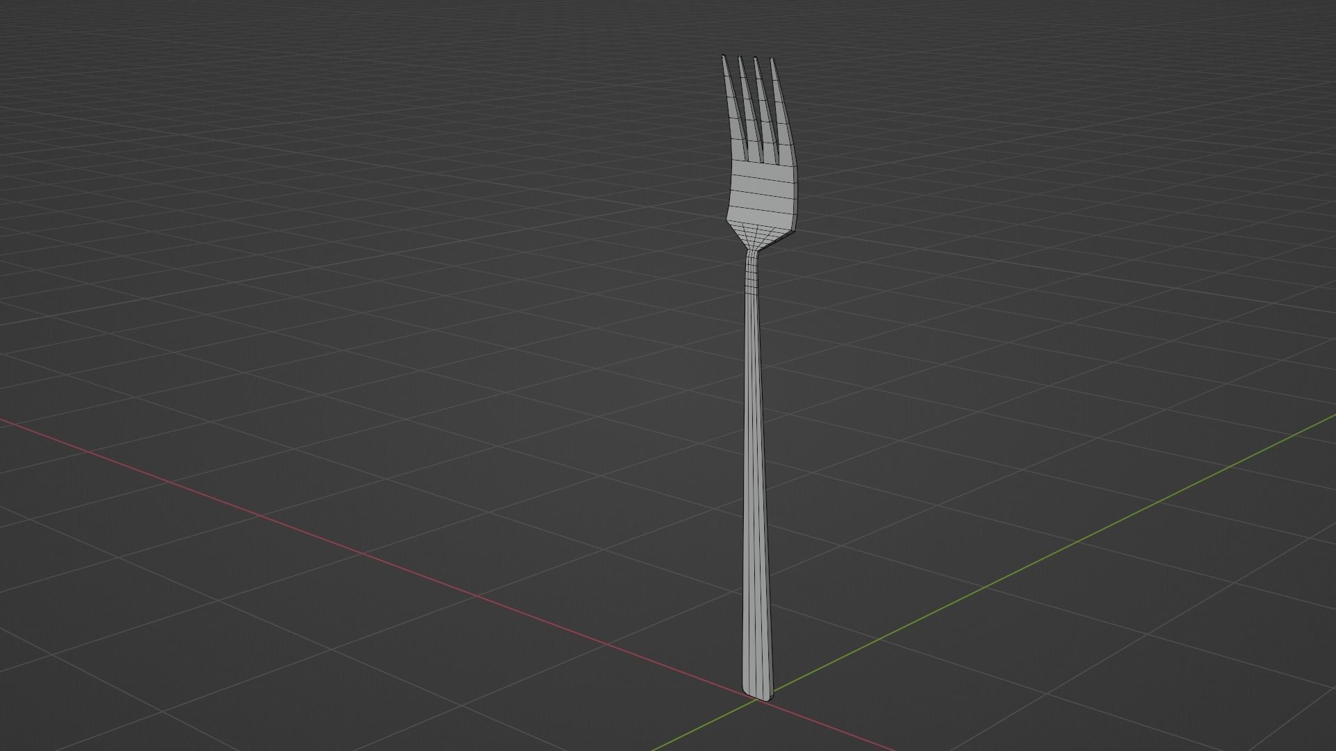 3D model Common Fork VR / AR / low-poly | CGTrader