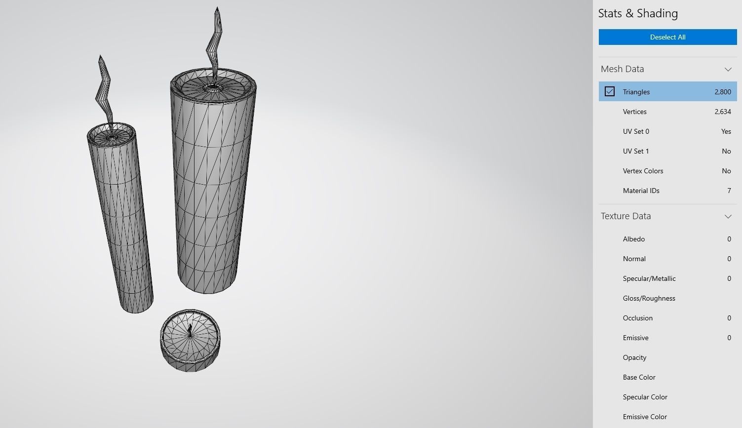 Candles 3d model candle and candle 3D model | CGTrader
