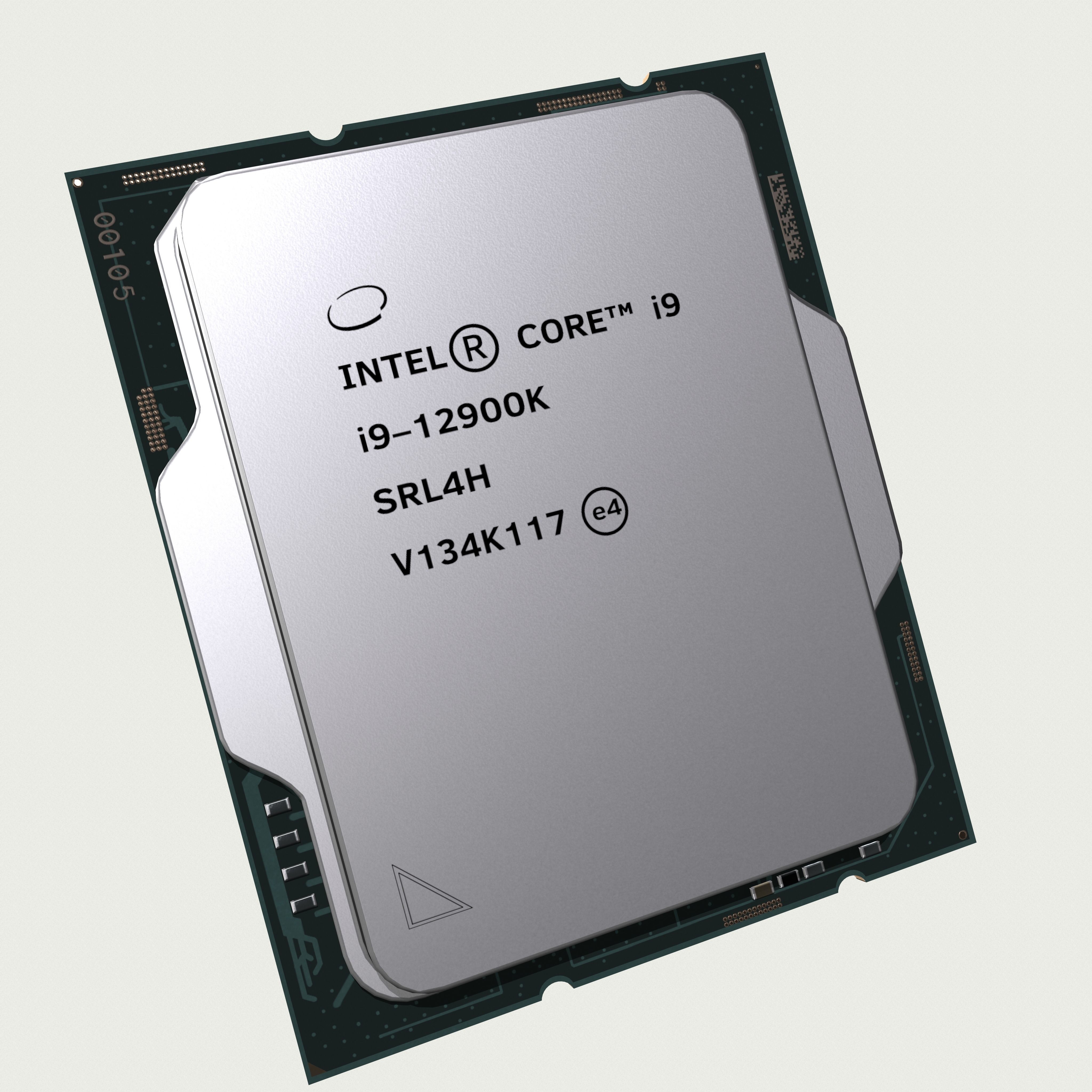 3D model CPU Intel Core i9 12900K VR / AR / low-poly | CGTrader