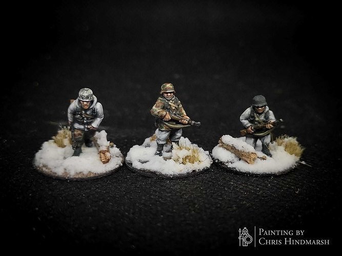 15mm Winter Germans 3D model 3D printable | CGTrader