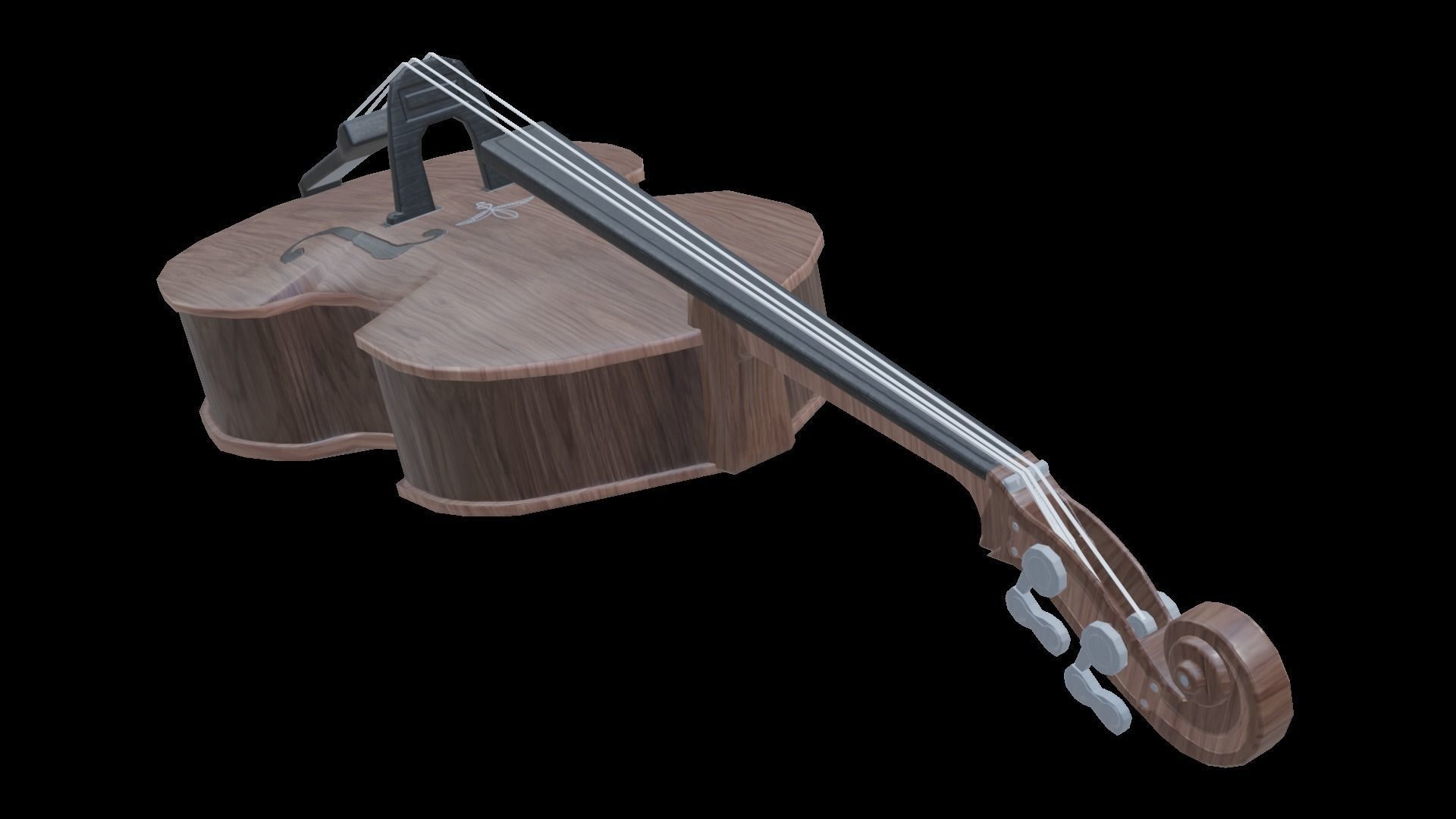 3D model Octave Octobass VR / AR / low-poly | CGTrader