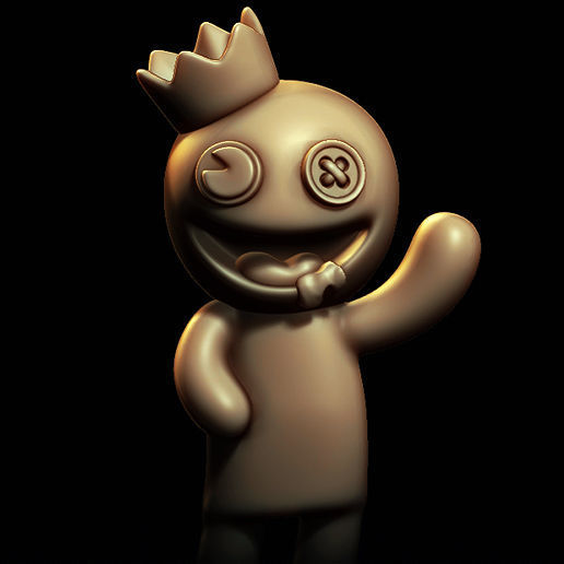 Blue Rainbow Friends 3D model 3D printable | CGTrader