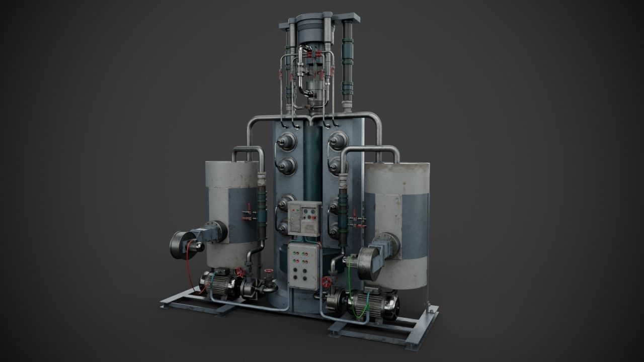 Machinery devices pack Vol1 3D model | CGTrader