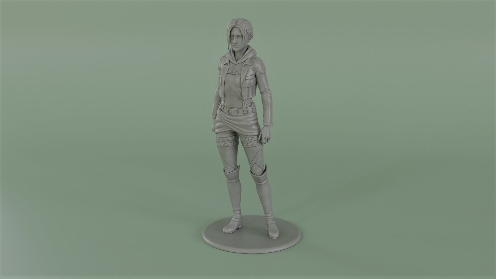 Annie leonhart 3D model 3D printable | CGTrader