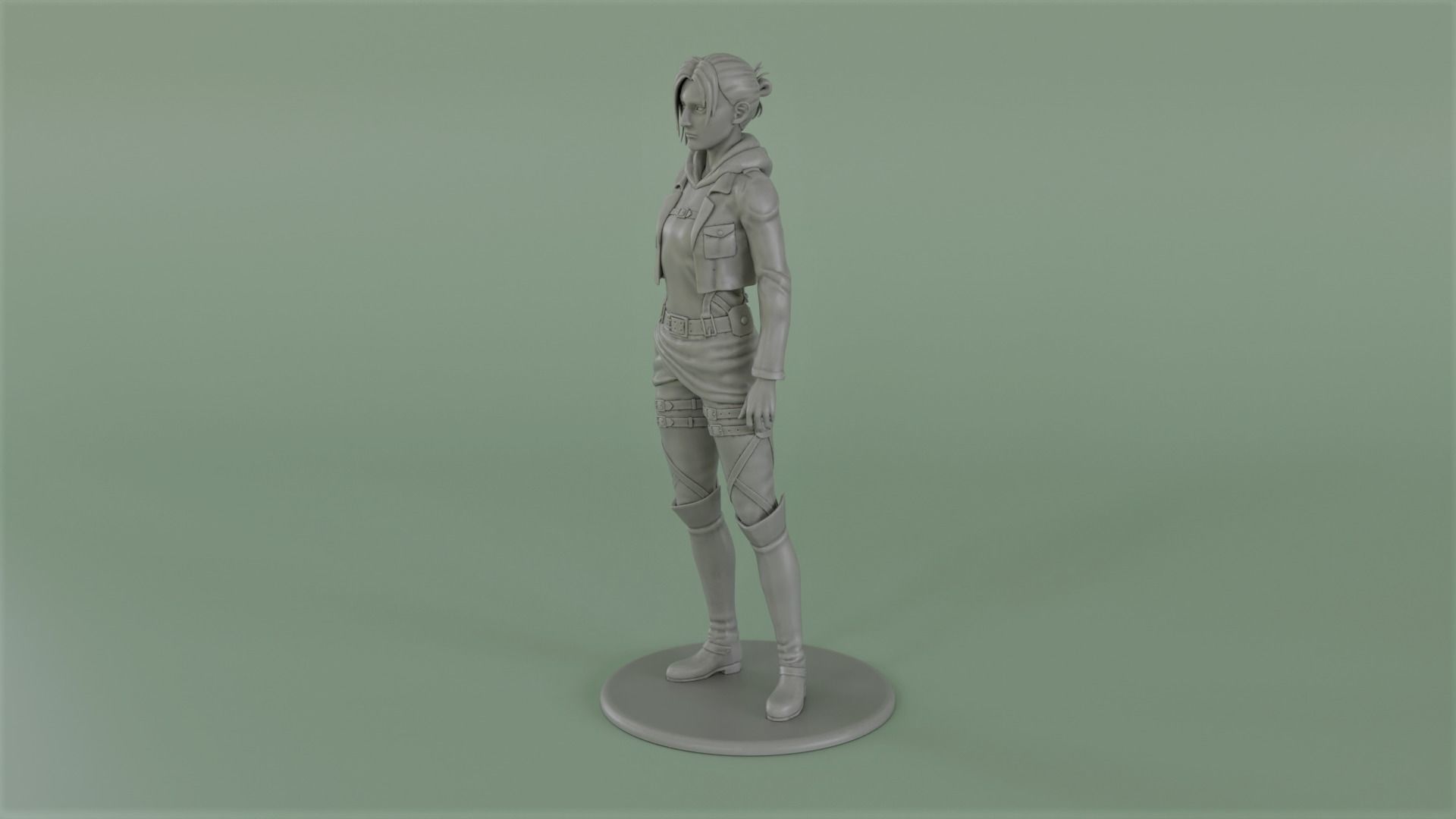 Annie leonhart 3D model 3D printable | CGTrader