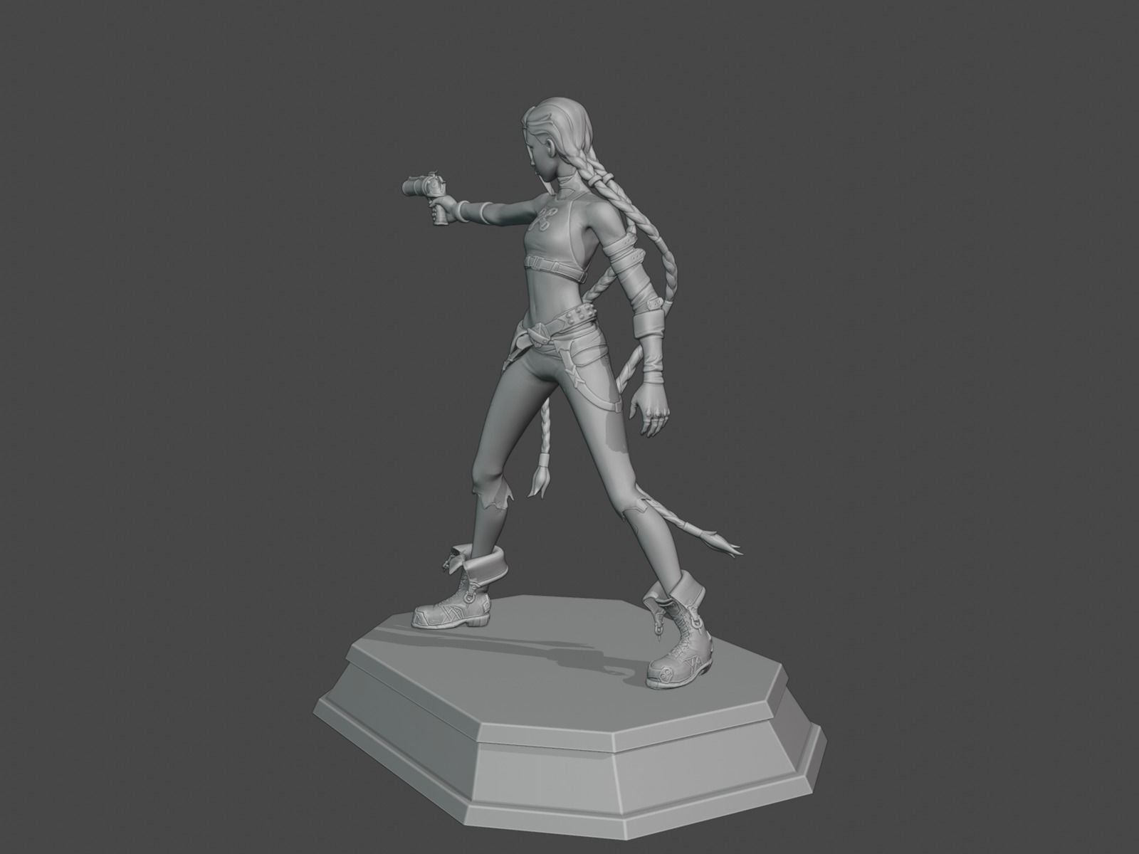 Jinx Arcane 3D model 3D printable | CGTrader