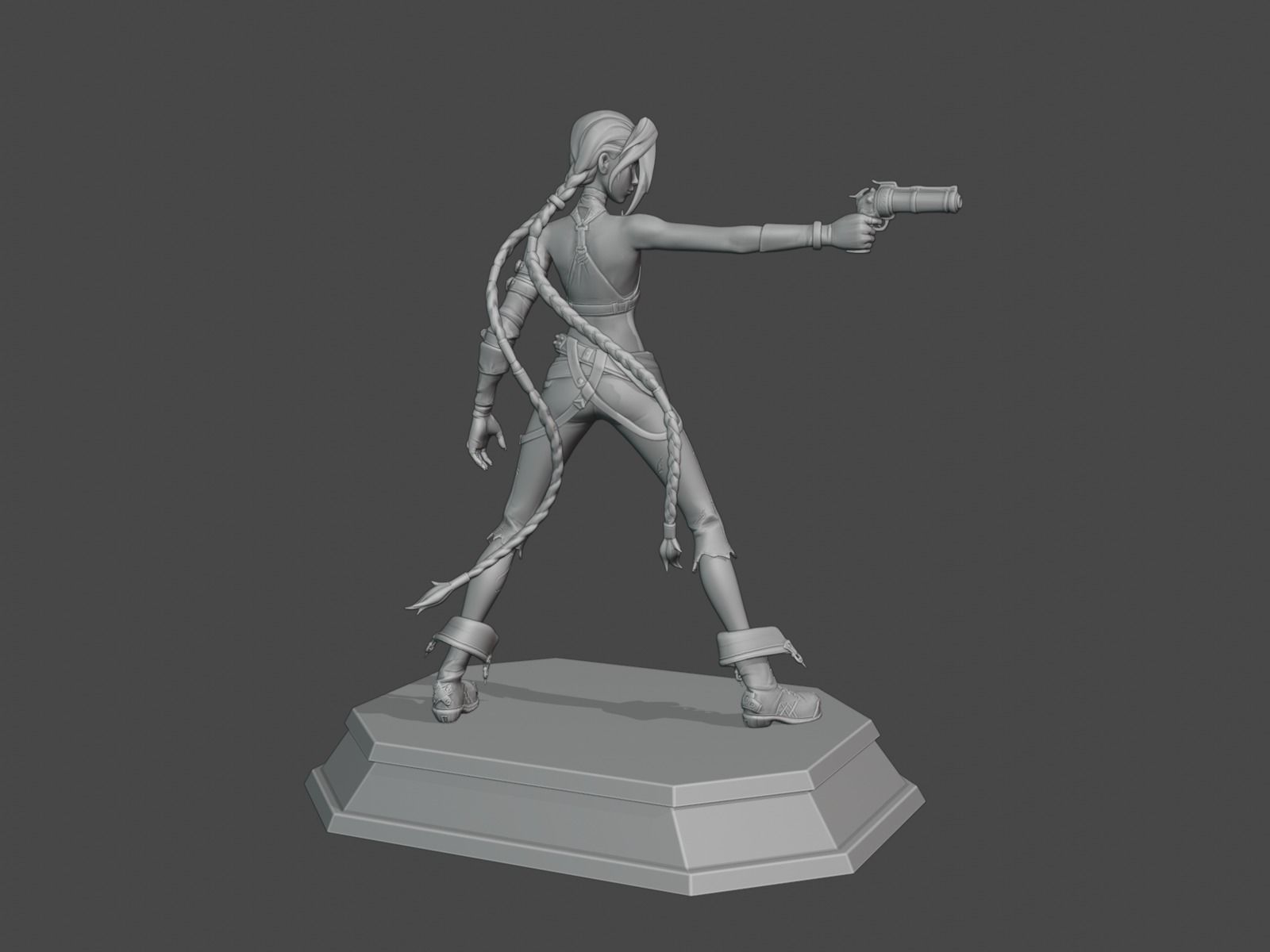 Jinx Arcane 3D model 3D printable | CGTrader