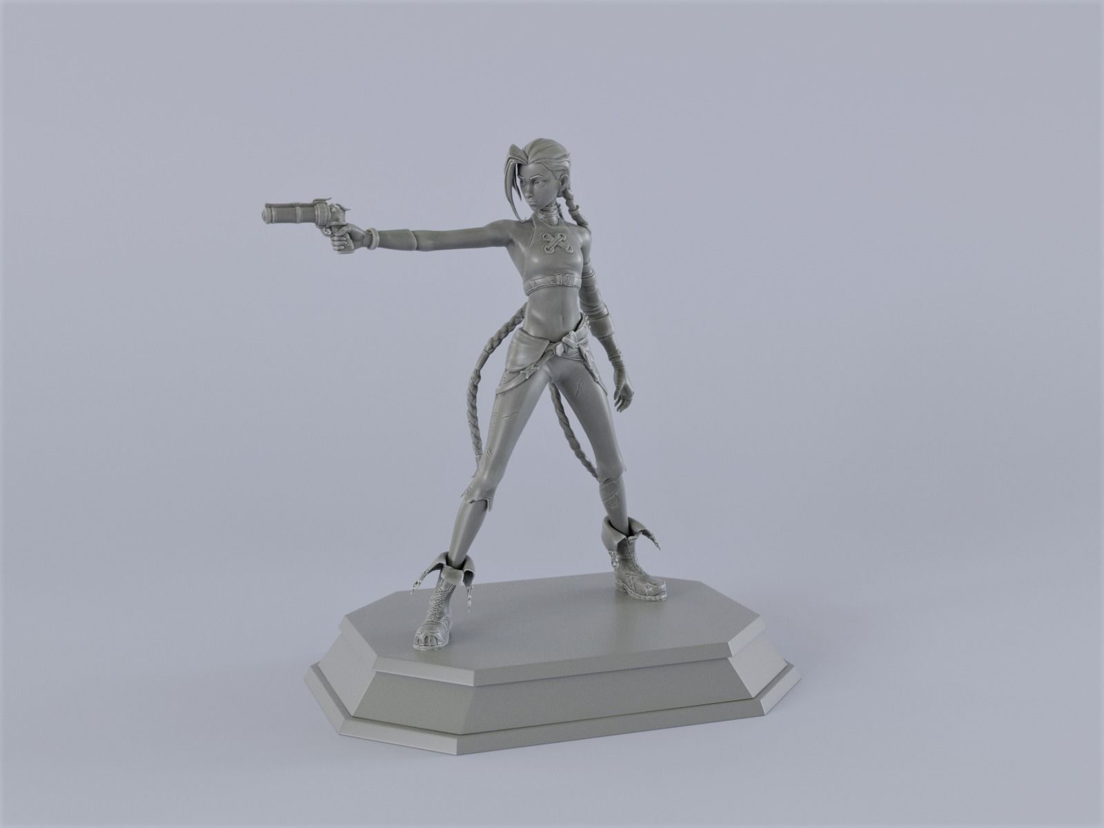 Jinx Arcane 3D model 3D printable | CGTrader