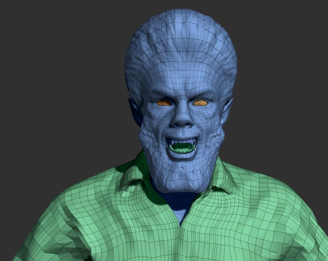 3D model Wolfman VR / AR / low-poly | CGTrader