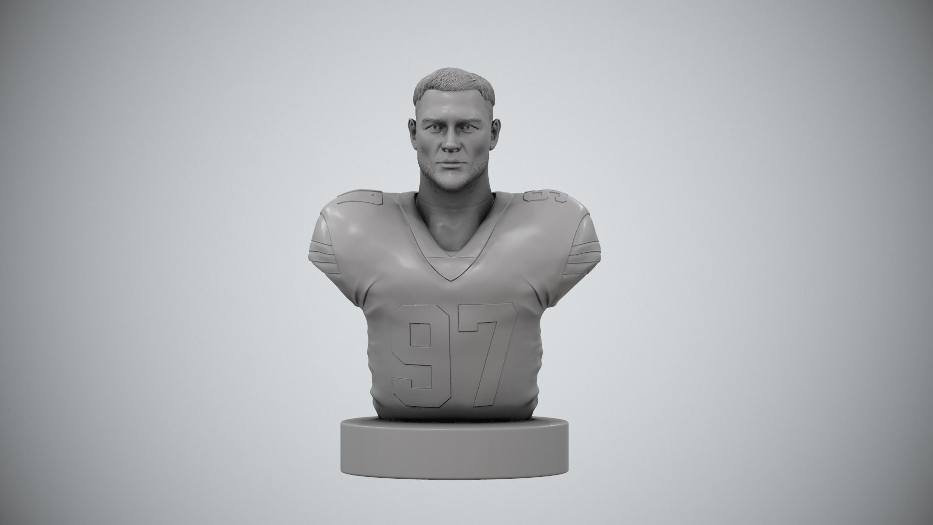 Nick Bosa 3D model 3D printable | CGTrader