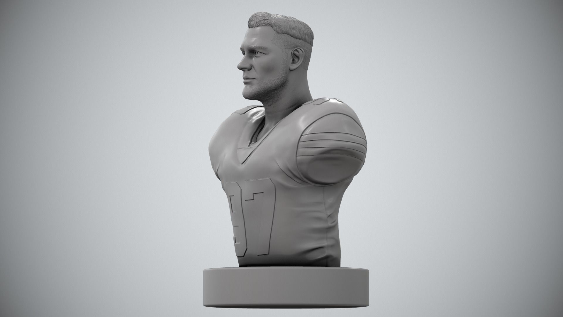 Nick Bosa 3D model 3D printable | CGTrader
