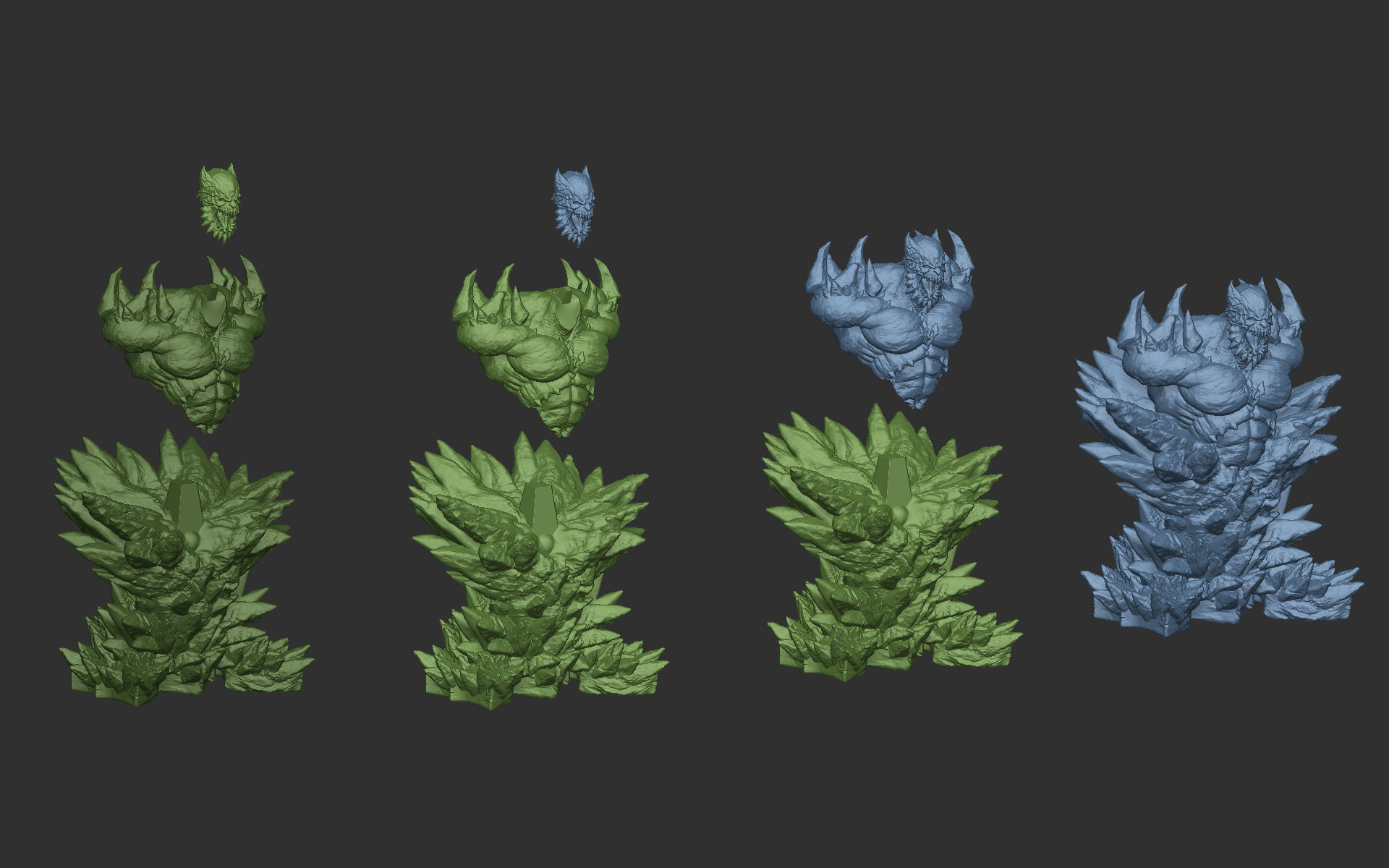 Devastator Dc universe DcU Dc Metal 3D print model 3D model 3D ...