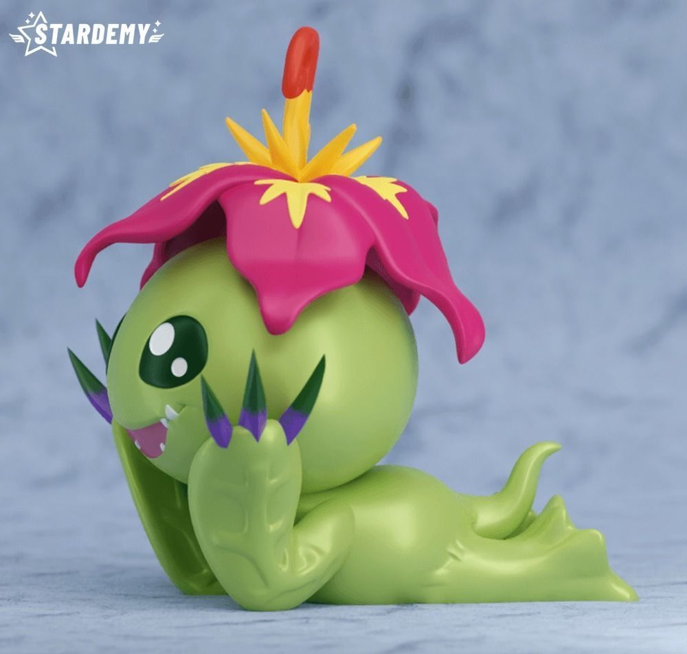 Palmon Laying Digimon Miniature 3D model 3D printable | CGTrader