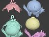 Palmon Laying Digimon Miniature 3D model 3D printable | CGTrader