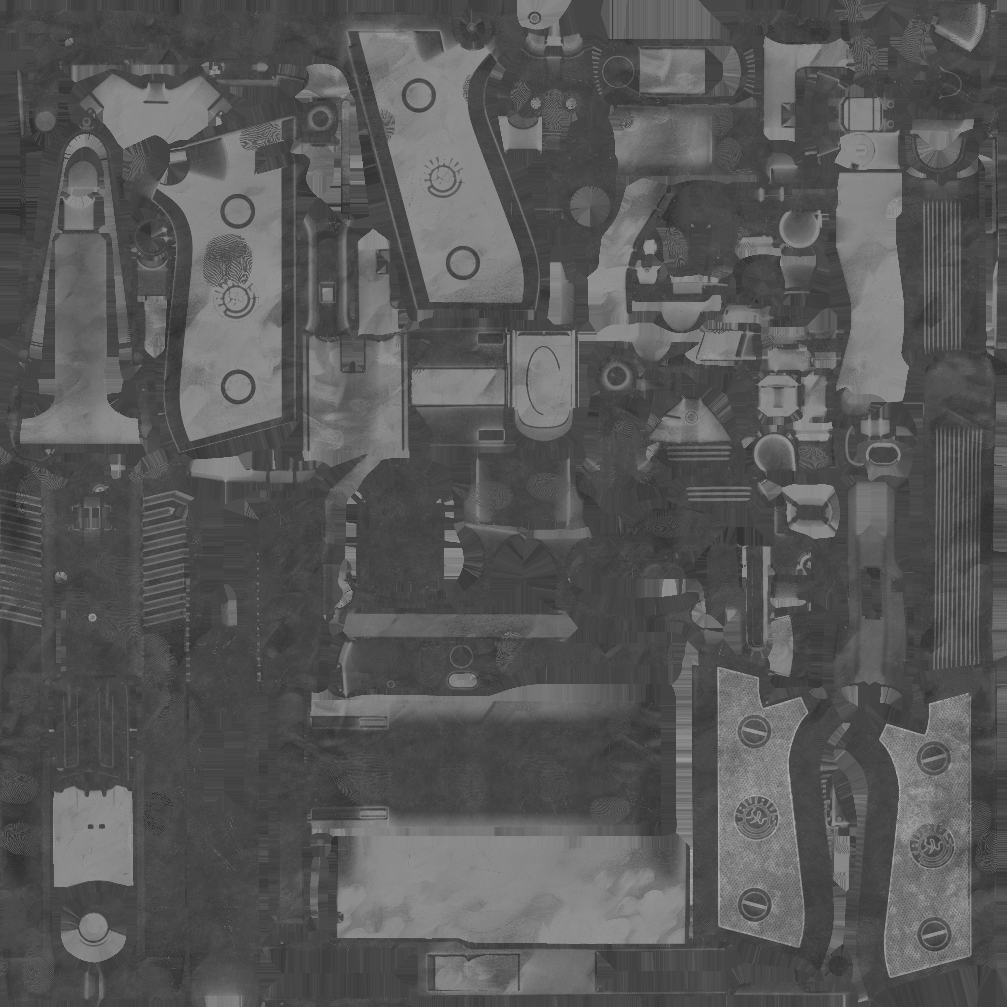 3D model Pistol Taurus T92 in 3D model VR / AR / low-poly | CGTrader