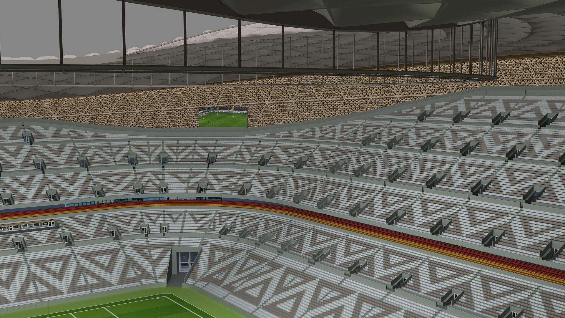 Lusail Iconic Stadium - Fifa World Cup 2022 Qatar 3D Model 3D model ...