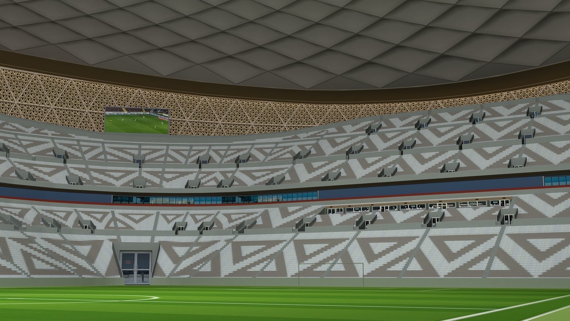 Lusail Iconic Stadium - Fifa World Cup 2022 Qatar 3D Model 3D model ...