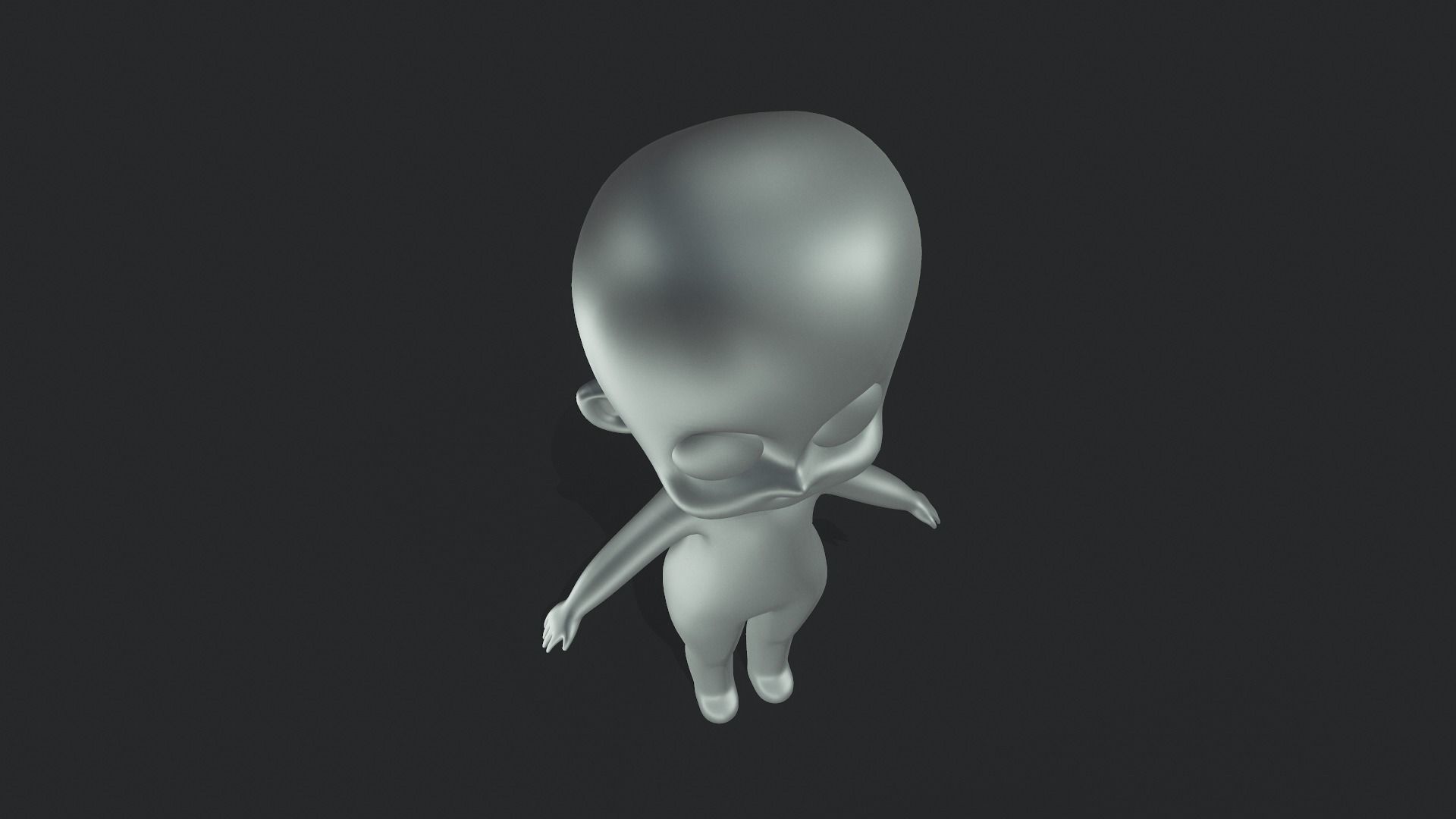 Chibi Base Character - Tutorial Included 3D model | CGTrader