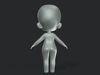 Chibi Base Character - Tutorial Included 3D model | CGTrader