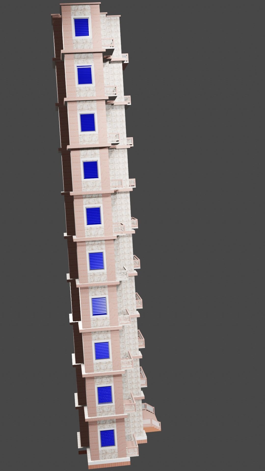 10th floor building by ZeeG 3D model | CGTrader