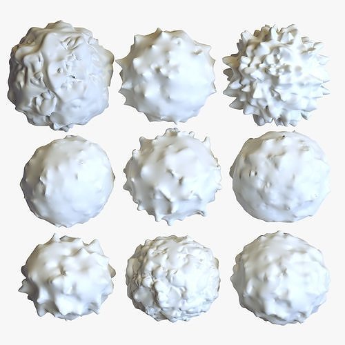 Lymphocytes Pack 3D model | CGTrader