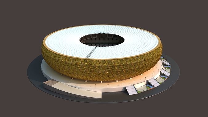 Qatar Lusail Stadium 3D model | CGTrader