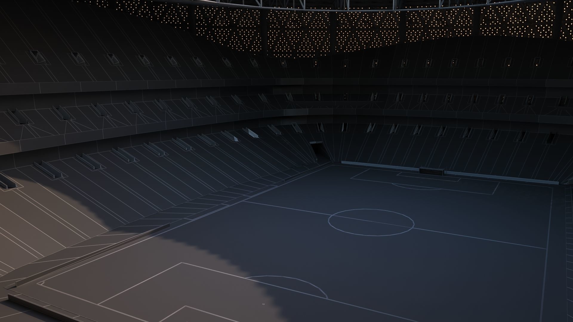 Qatar Lusail Stadium 3D model | CGTrader