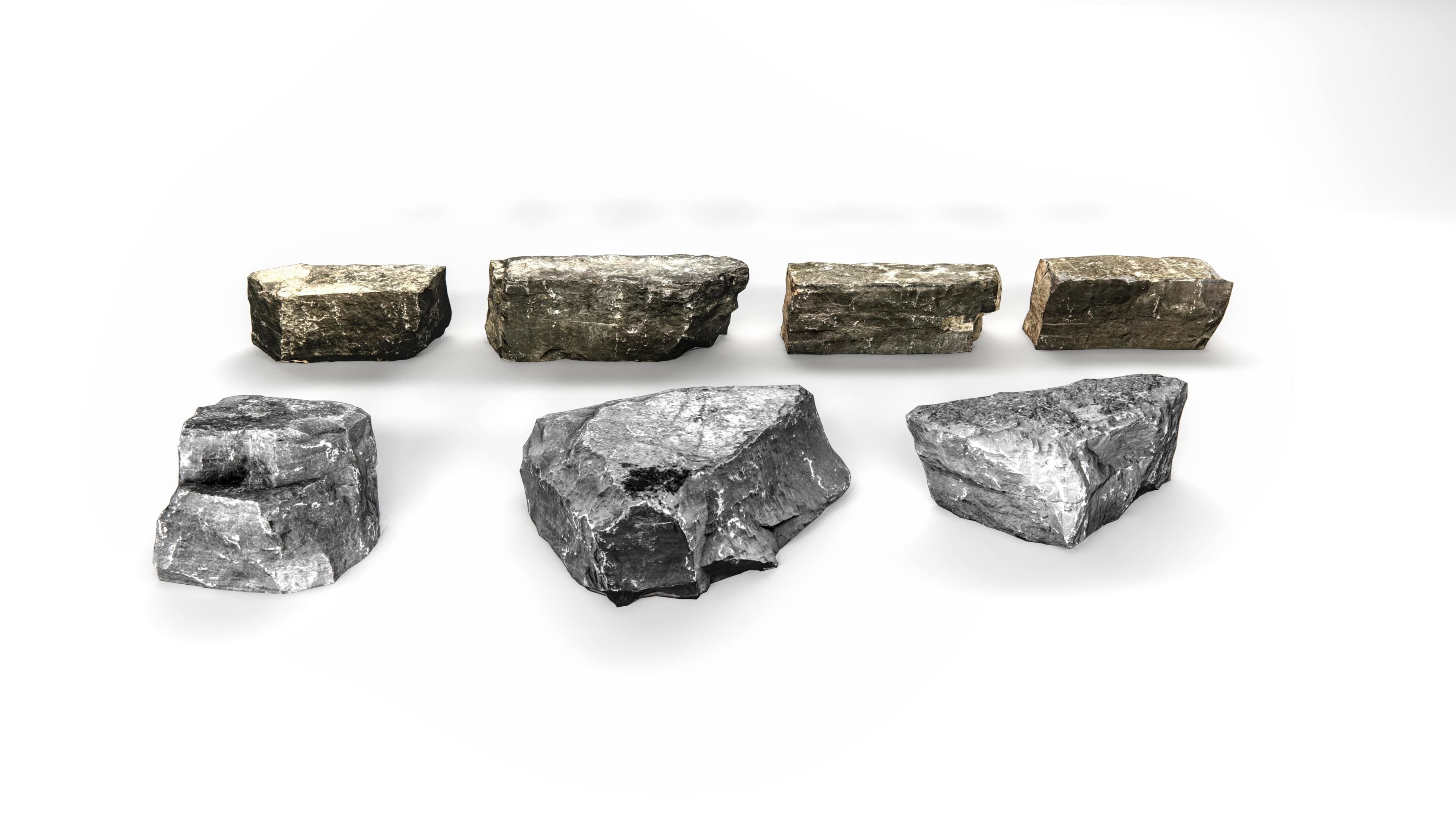 Landscaping Stones 3D model | CGTrader