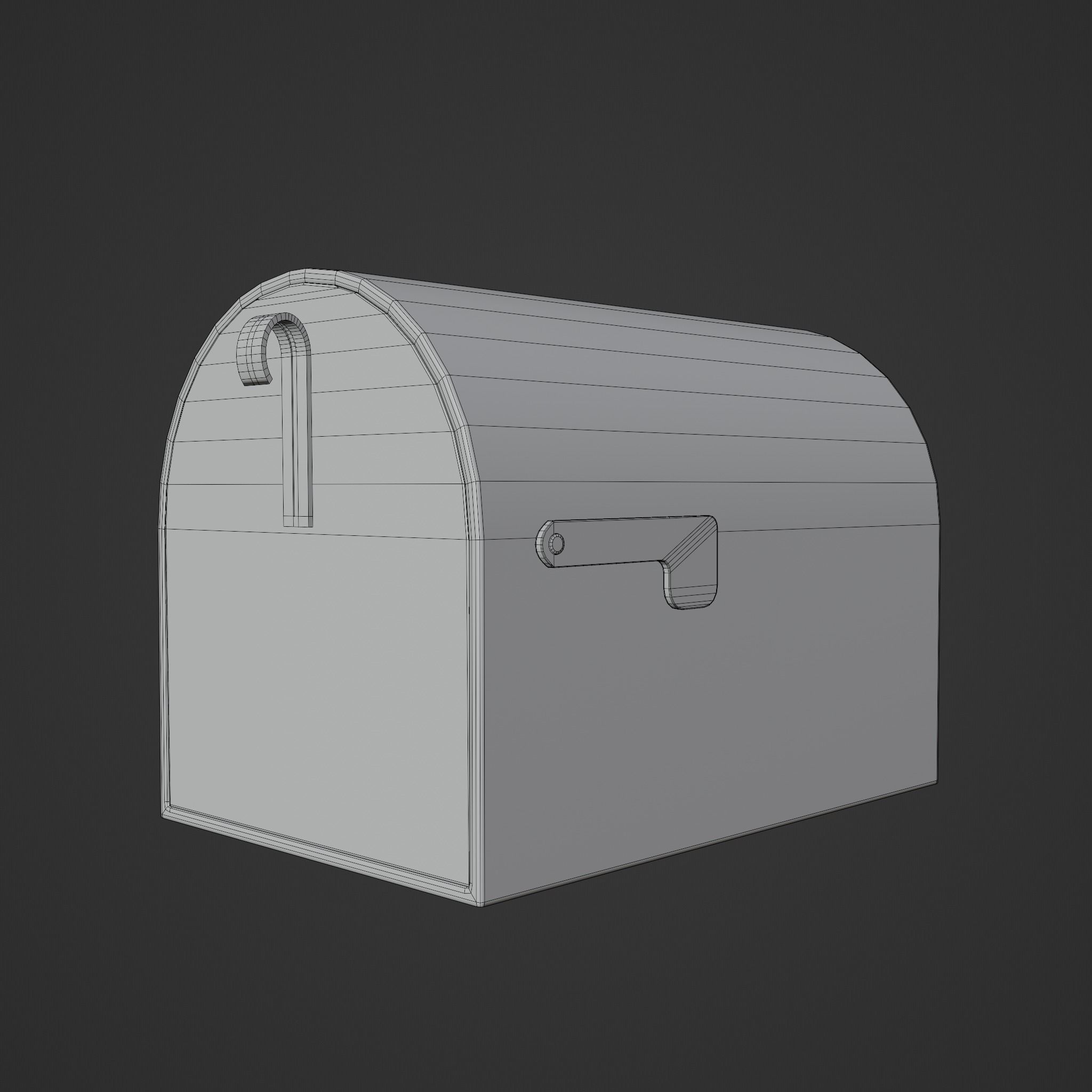 3D model Mailbox VR / AR / low-poly | CGTrader