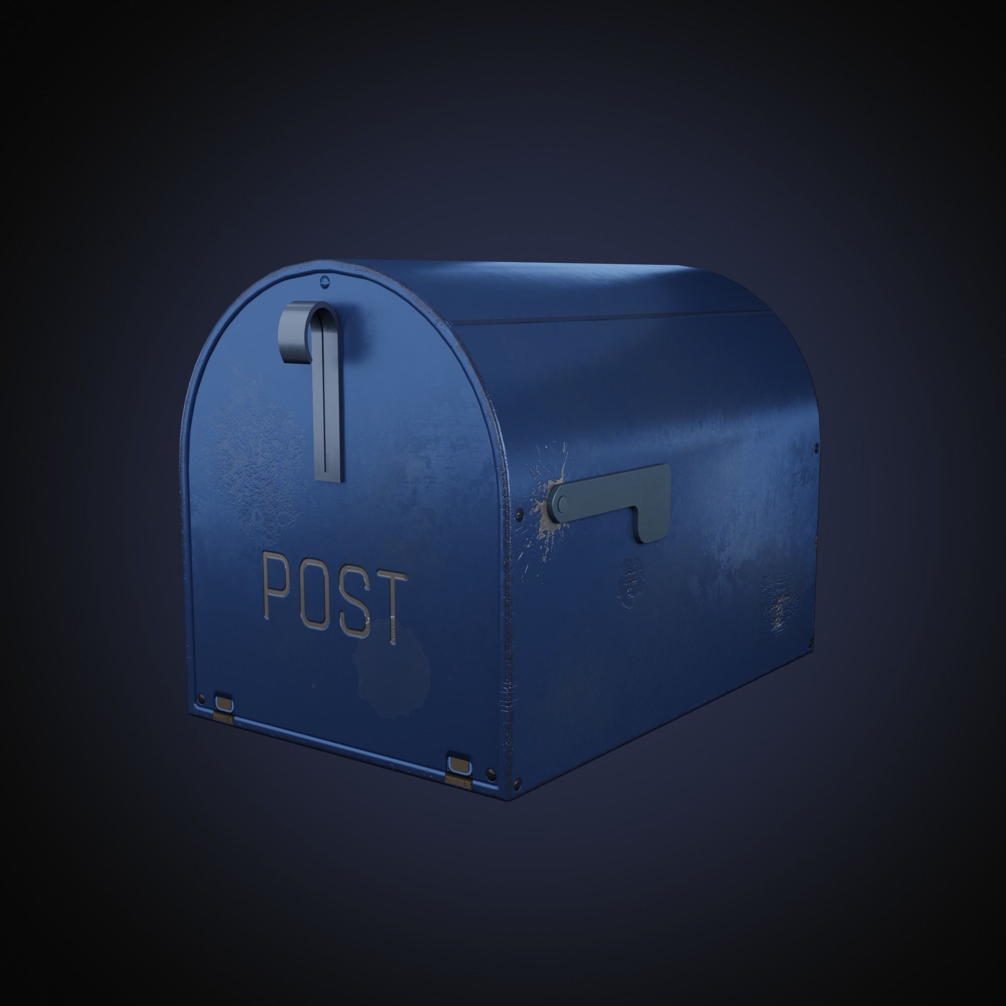 3D model Mailbox VR / AR / low-poly | CGTrader