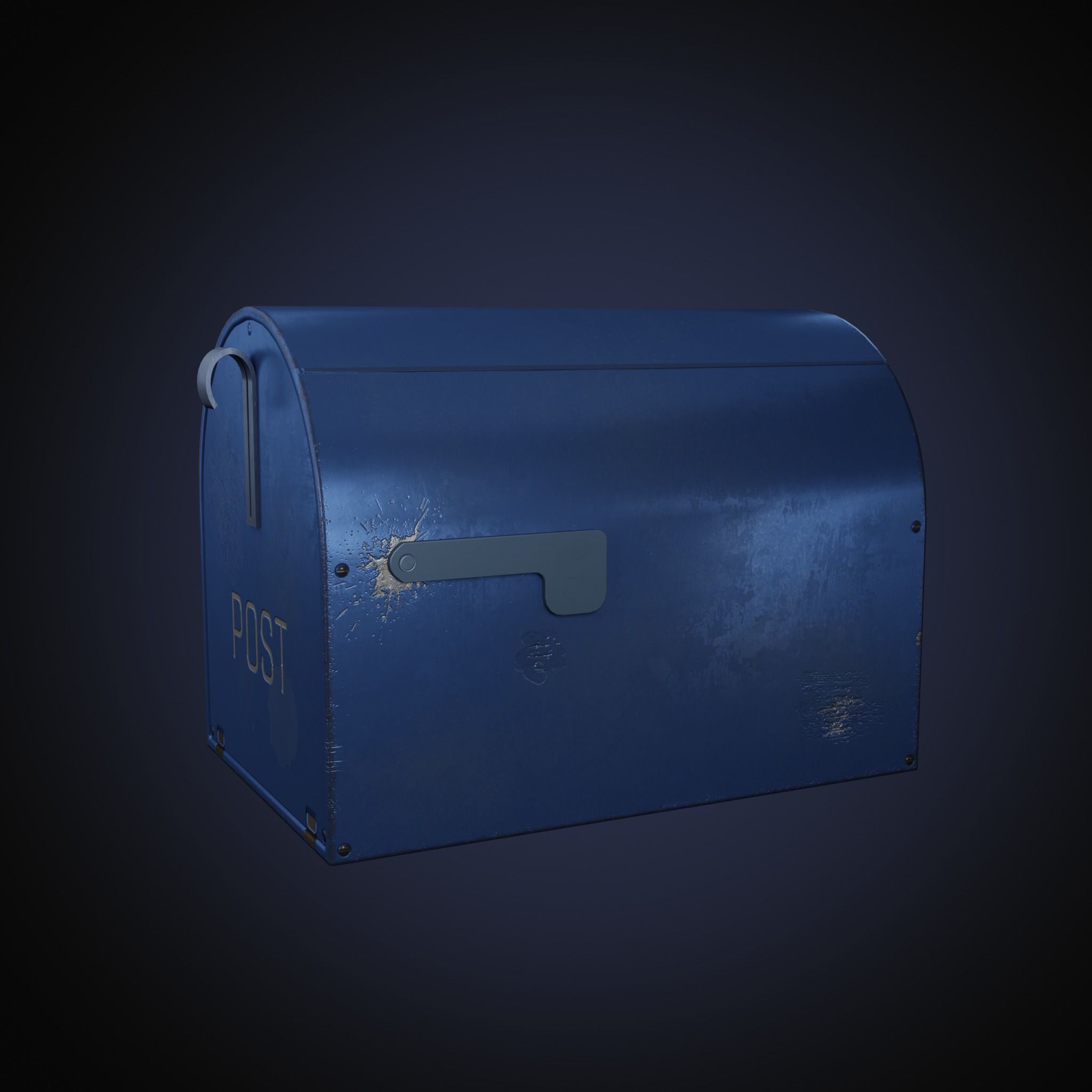 3D model Mailbox VR / AR / low-poly | CGTrader