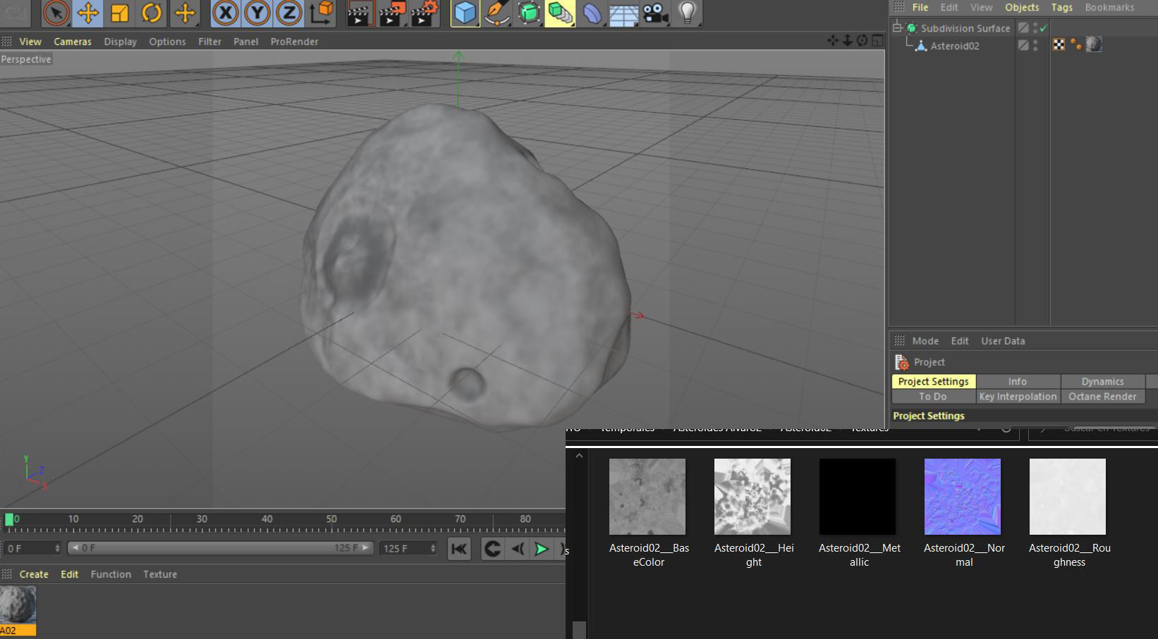 3 Asteroids Pack 3D model | CGTrader