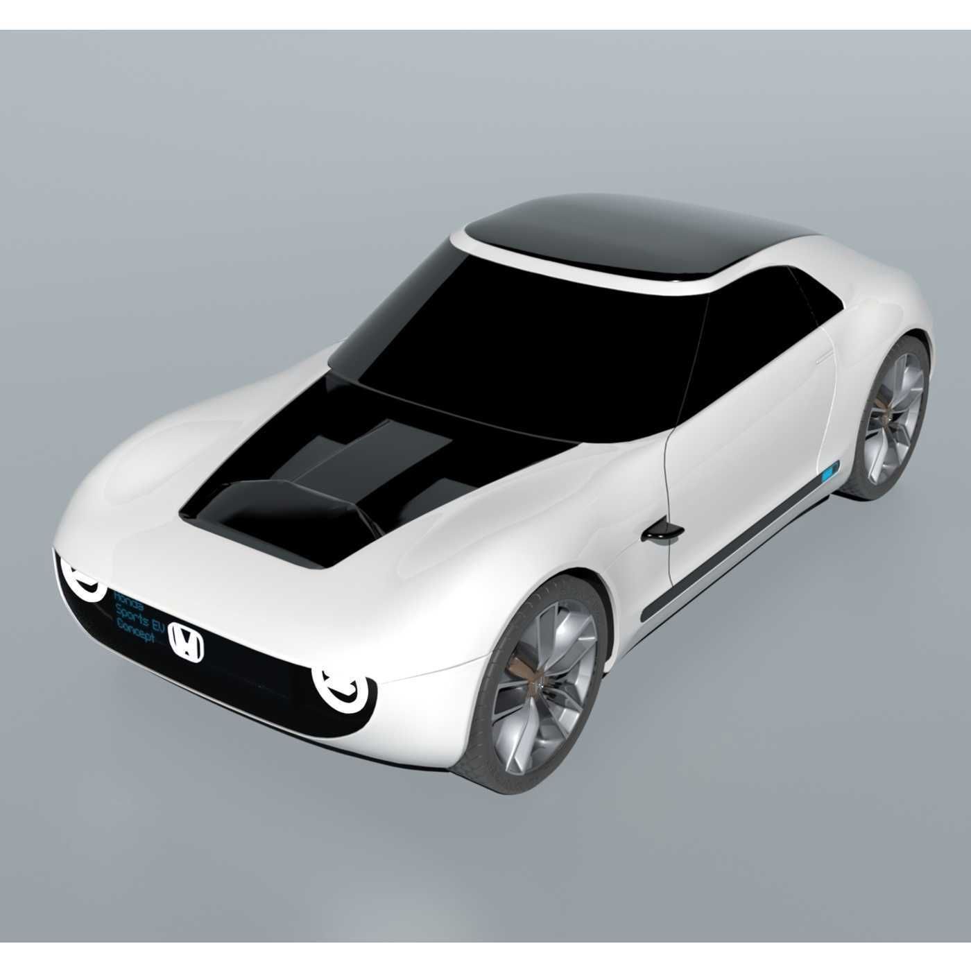 Honda EV Sport Concept 2017 3D model | CGTrader