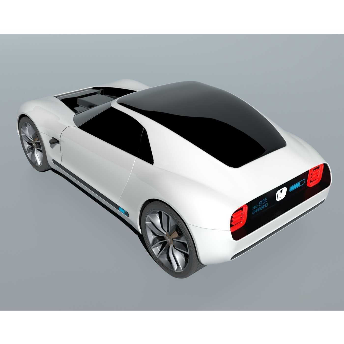 Honda EV Sport Concept 2017 3D model | CGTrader