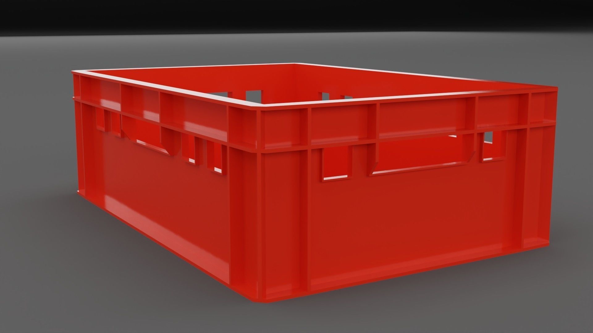 3D model Plastic crate 01 VR / AR / low-poly | CGTrader