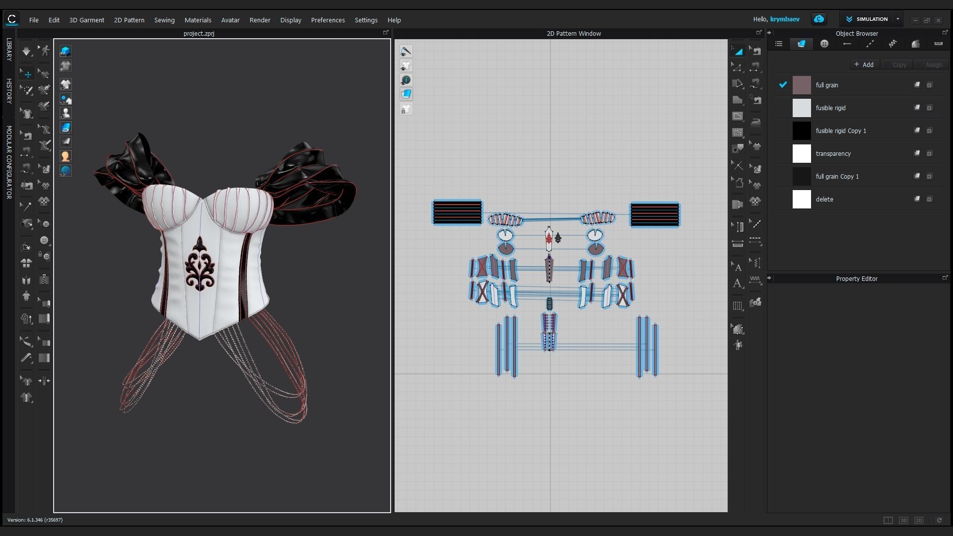 Female Corset Marvelous Designer 3D model | CGTrader