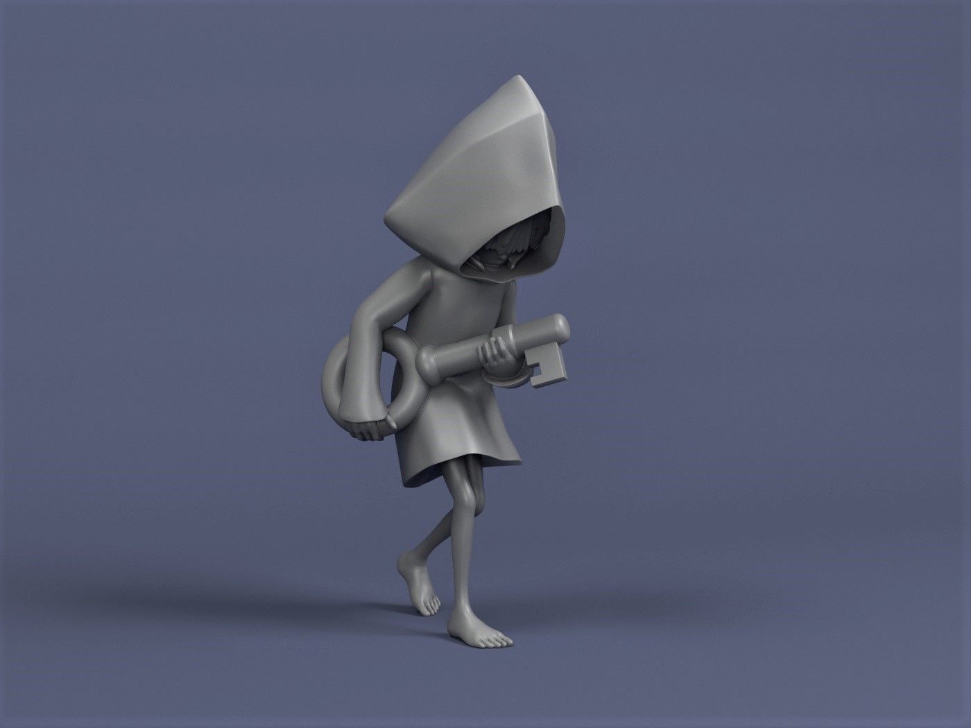 Six Little Nightmares 3D model 3D printable | CGTrader