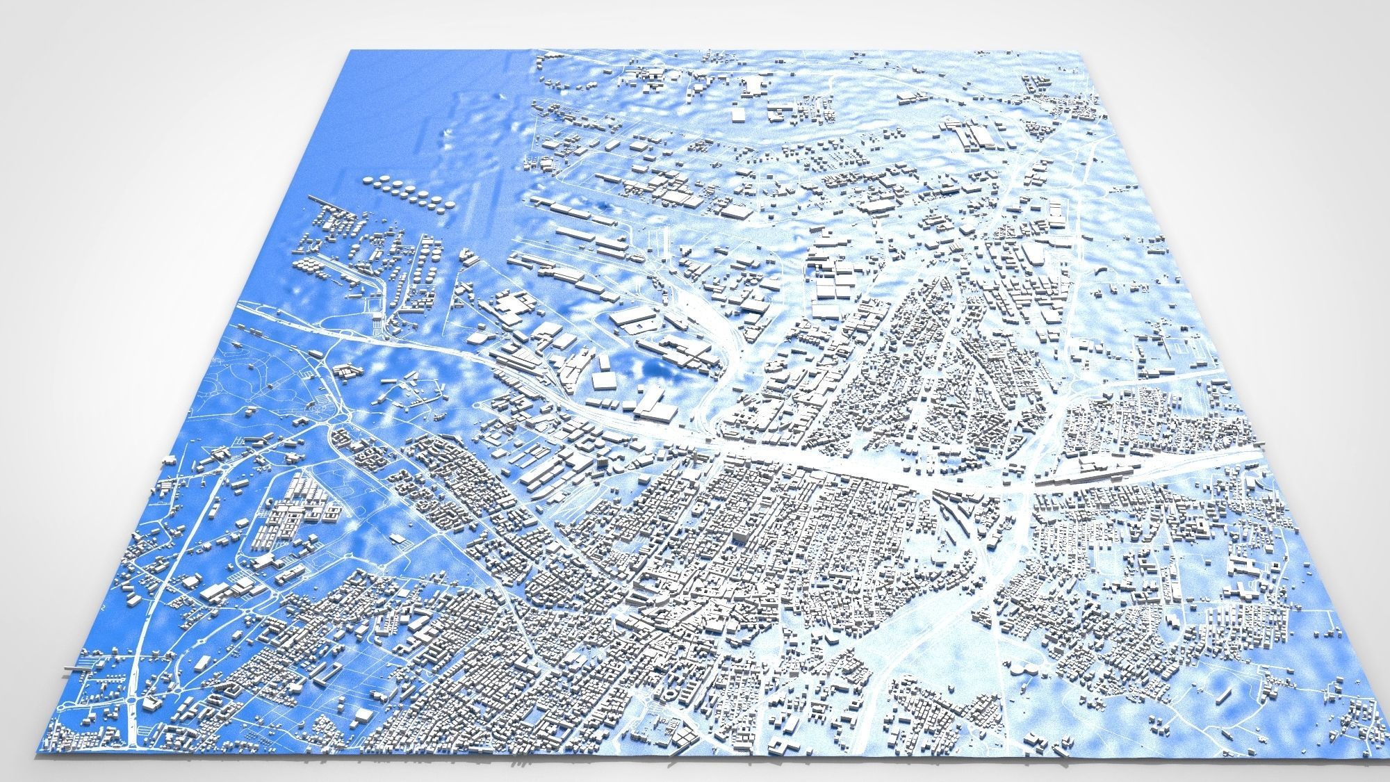 Cityscape Marghera Venice Italy 3D model | CGTrader