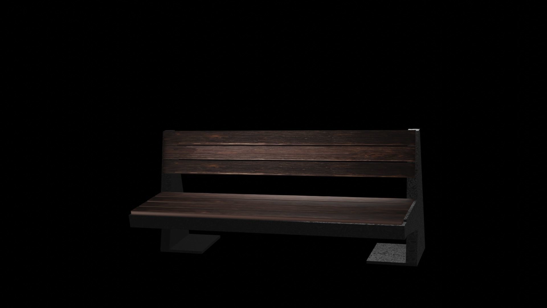 Outdoor benches free VR / AR / low-poly 3D model | CGTrader